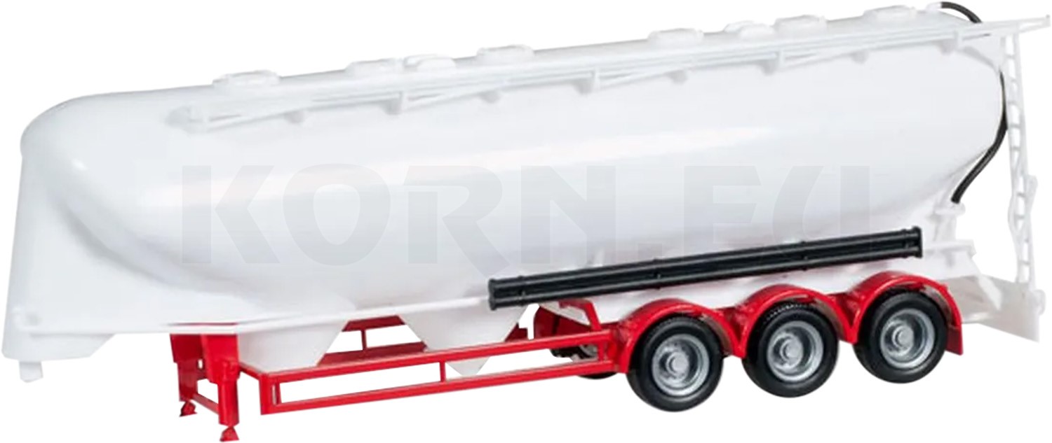 Herpa 075909-002 Eutersiloauflieger 55m³ 3a,...