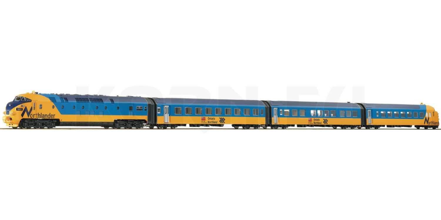 Roco 72066 Dieseltriebzug „Northlander“, ONTC Ep: IV-V