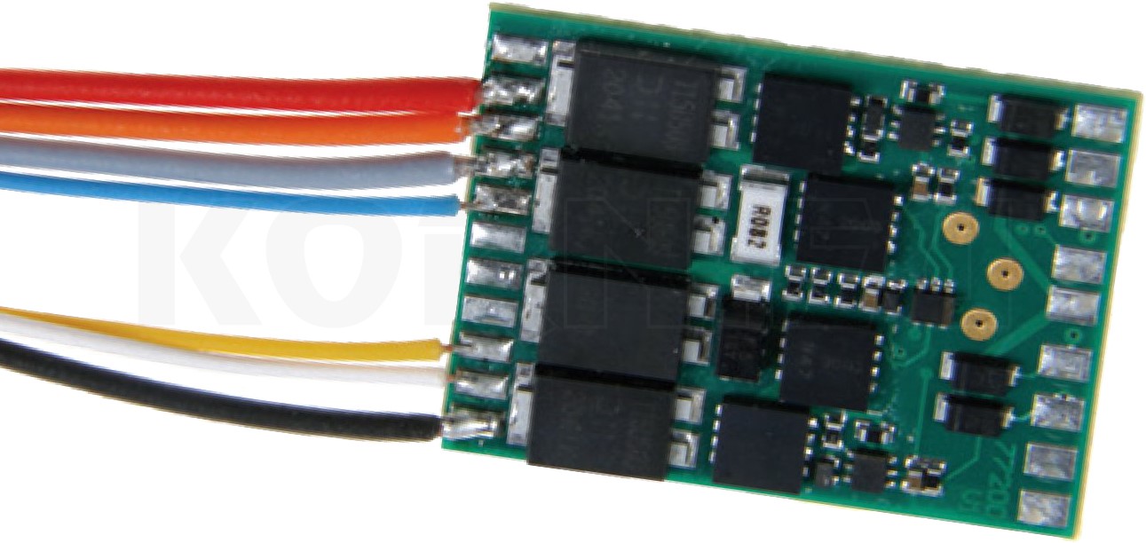 Uhlenbrock 77200 ID2 Decoder Spur H0-IIm, 3A