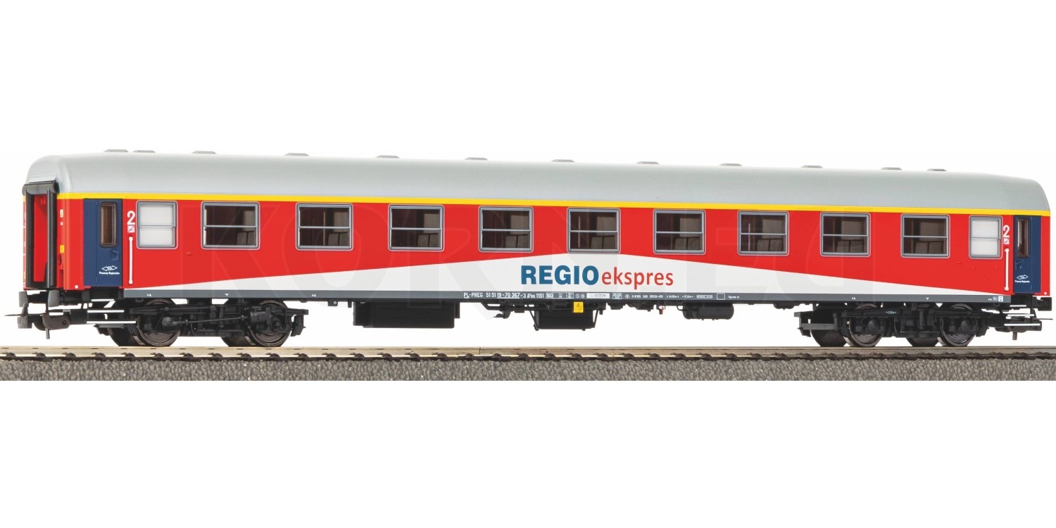 Piko 97623 Personenwagen 2. Klasse 111A, PKP, Ep. IV - Modellbahnshop