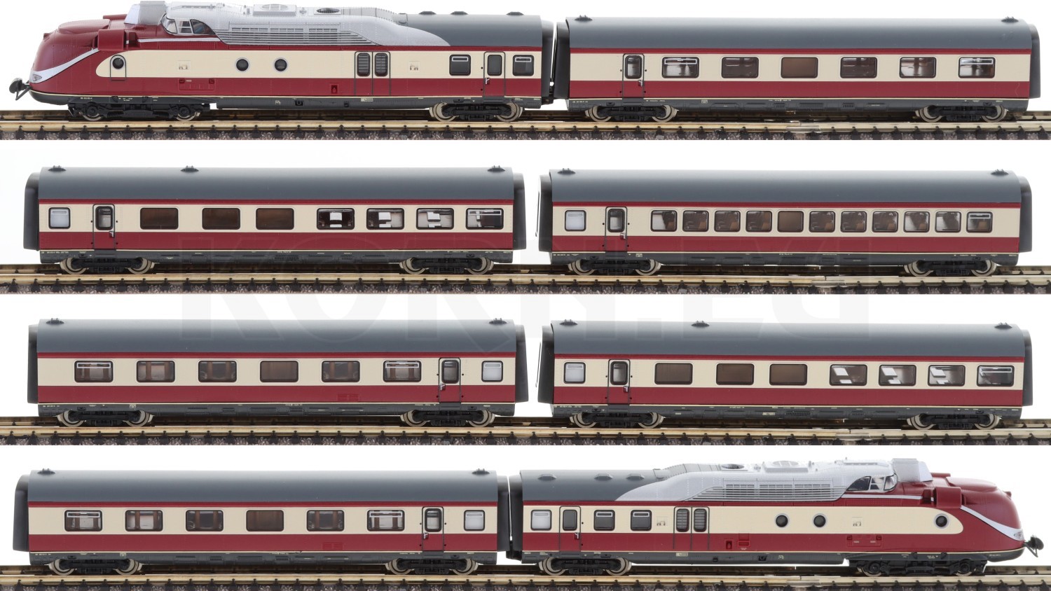 Fleischmann 7770001 8-tlg. Set: Gasturbinentriebzug BR 602,... - Modellbahnshop