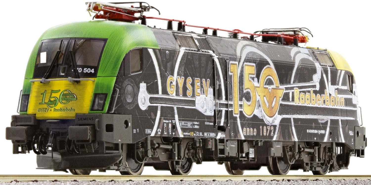 Roco 70686 Elektrolokomotive 470 504-1, GYSEV, Ep....