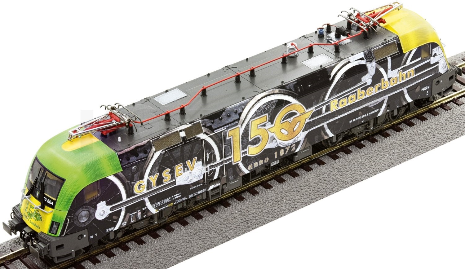 Roco 70686 Elektrolokomotive 470 504-1, GYSEV, Ep....
