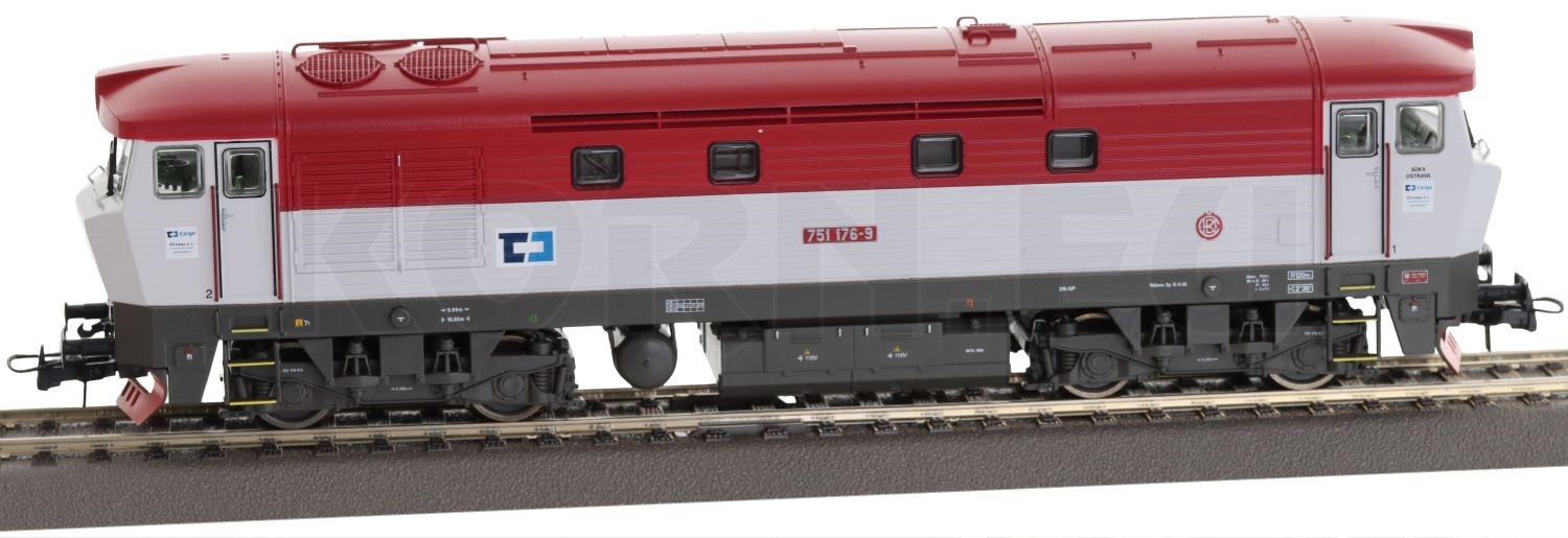 Roco 70926 Diesellokomotive 751 176-9, CD Cargo, Ep. VI