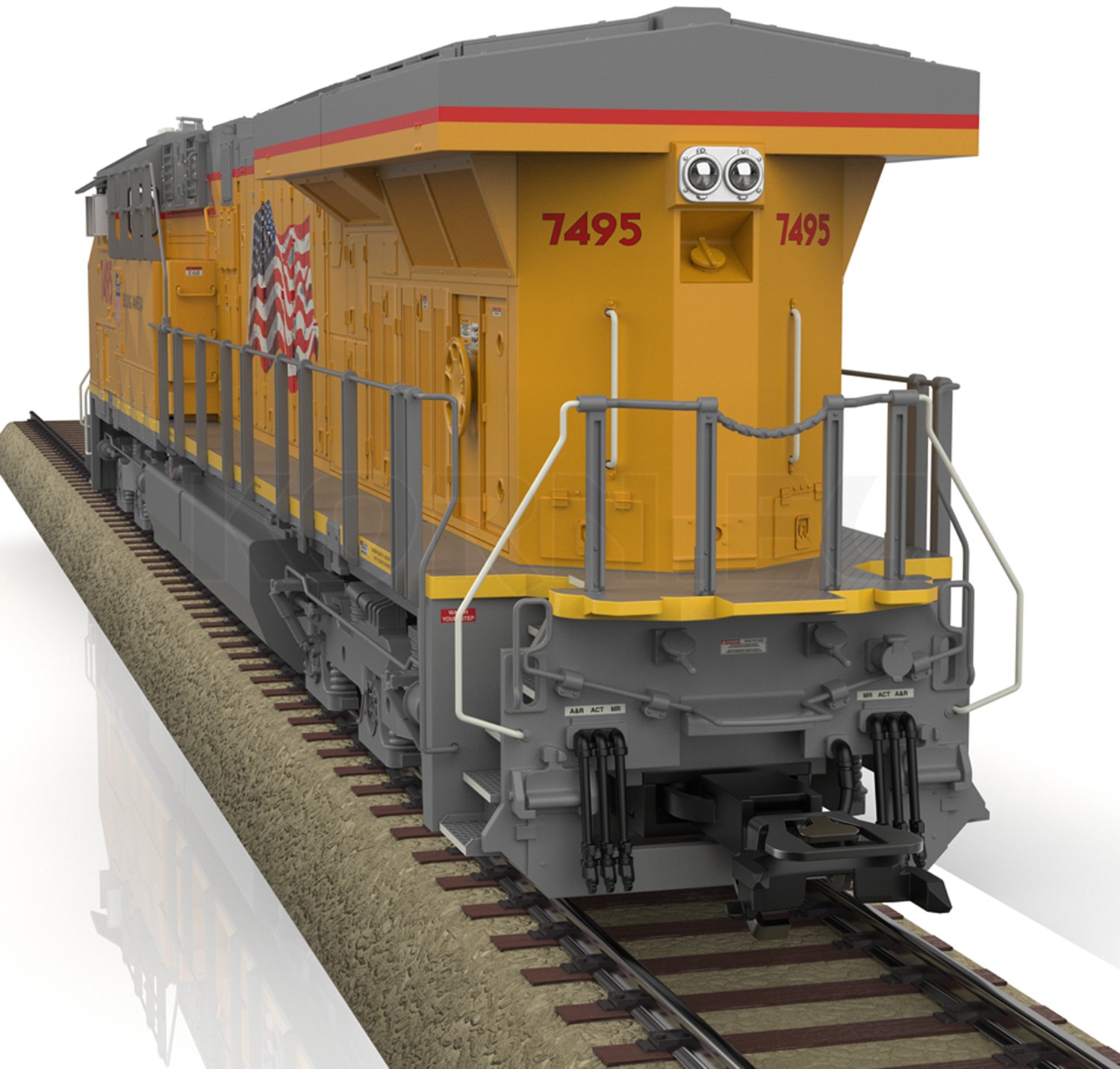 Trix 25440 Diesellokomotive Typ GE ES44AC, Ep. IV