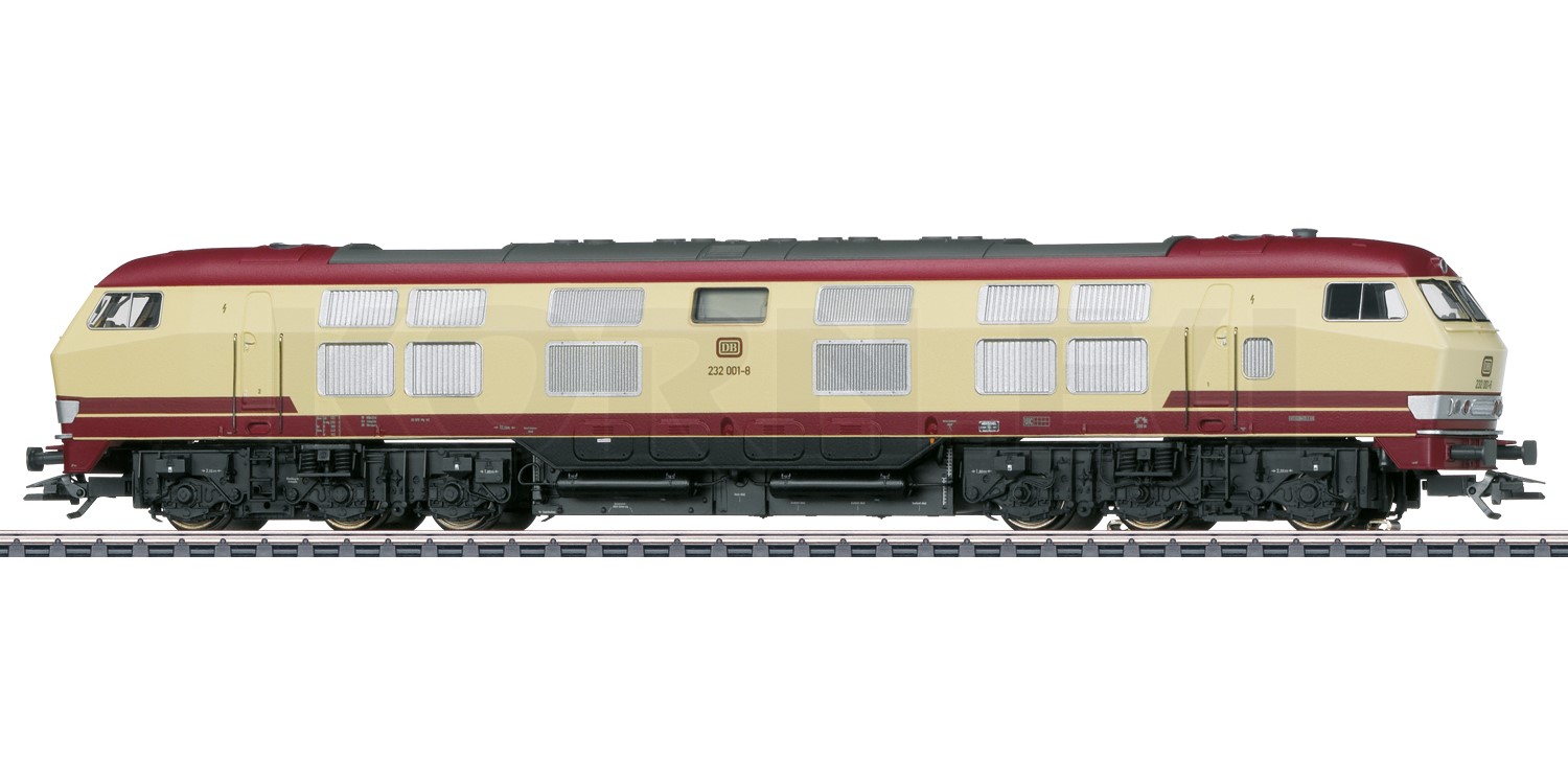 Märklin 39322 Diesellokomotive BR 232, TEE Messe, Ep. IV