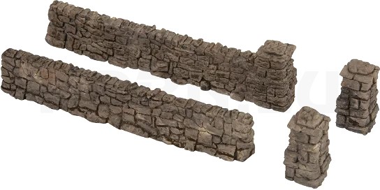 Noch 43170 Bruchsteinmauer