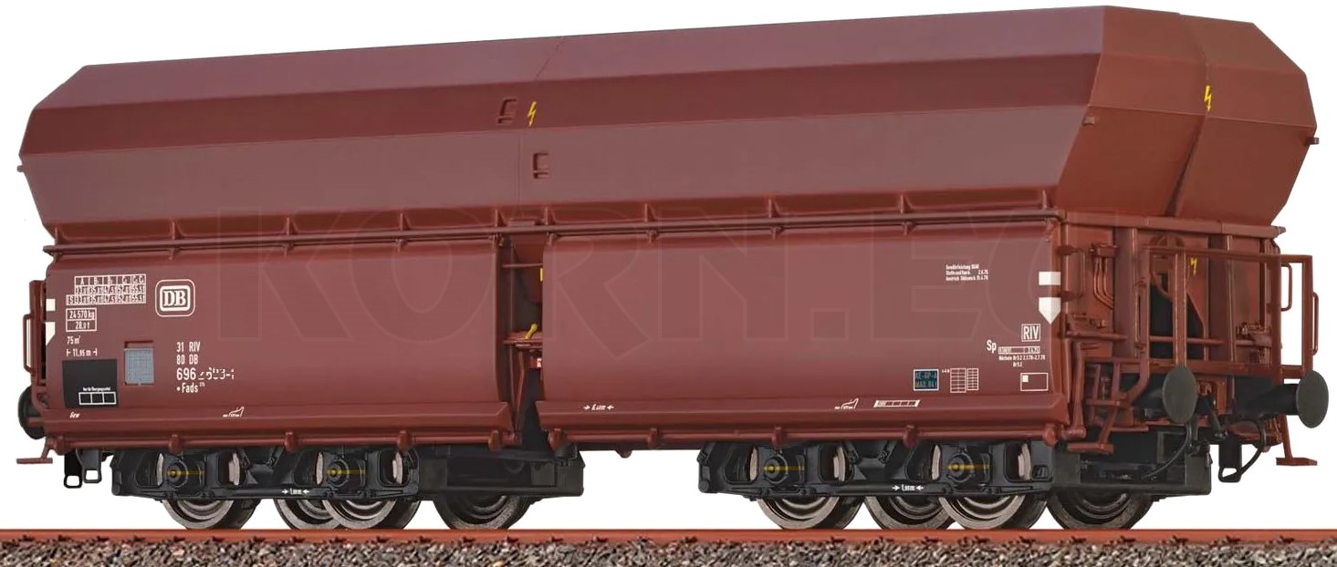 Brawa 50836 | Schüttgutwagen Fads 175