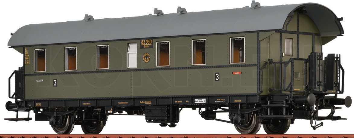 Brawa 46801 Einheits-Durchgangswagen Ci-28, DRG,... - Modellbahnshop