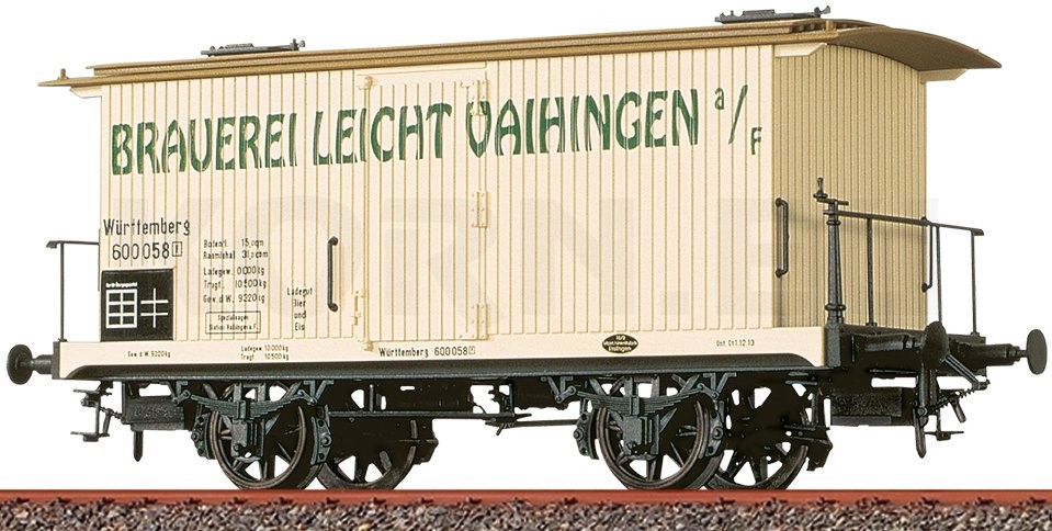 Brawa 47730 Gedeckter Güterwagen 'Brauerei Leicht...