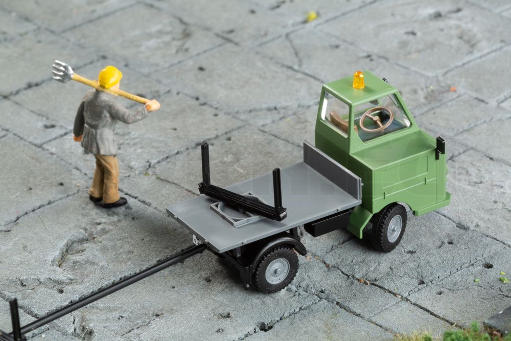 Auhagen 41677 Multicar M22 mit Nachläufer