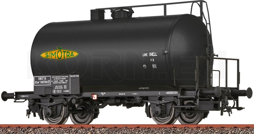 Brawa 50055 Leichtbaukesselwagen Uerdingen Z [P]... - Modellbahnshop