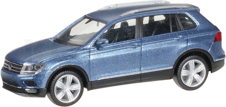 Herpa 038607-006 VW Tiguan (Nightshade Blue Metallic)