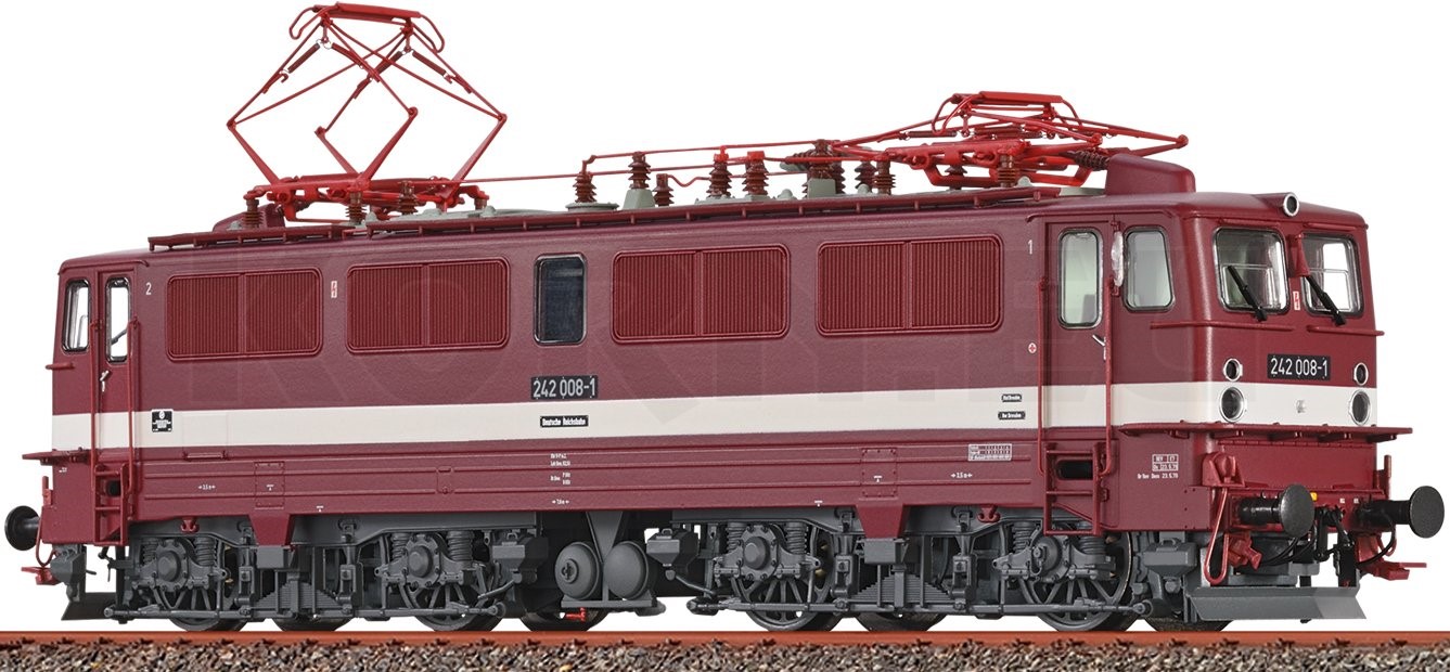 Brawa 70010 E-Lok BR 242 der DR, Ep. IV