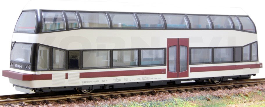 Kres 6702 BR 670 Doppelstock-Schienenbus, 670 002-5... - Modellbahnshop
