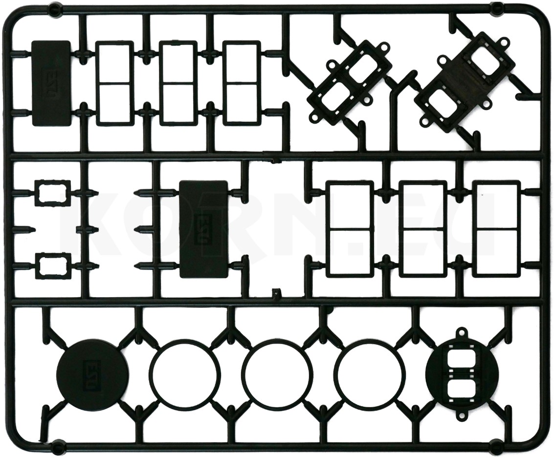 ESU 50340 Lautsprecherset, Dual 11x15mm, Modulares...