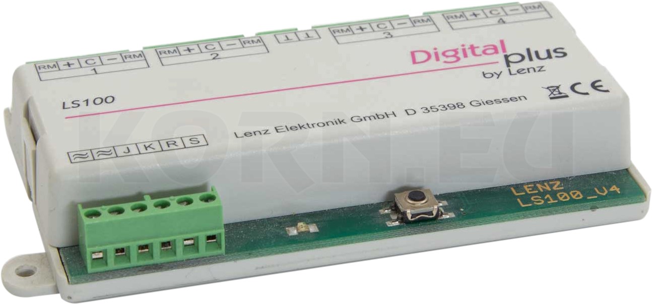Lenz 11101 LS101 Schaltempfänger 4-fach mit Rückmeldung