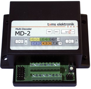 tams elektronik 43-03127-01 Multi-Decoder MD-2, Fertig-Gerät