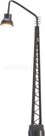Brawa 83010 Gittermastbogenleuchte, Stecksockel mit LED