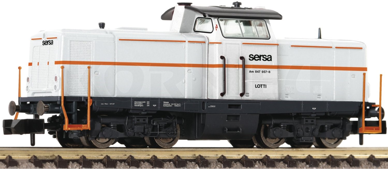 Fleischmann 721282 diesel locomotive Am 847 957-8, SERSA,...