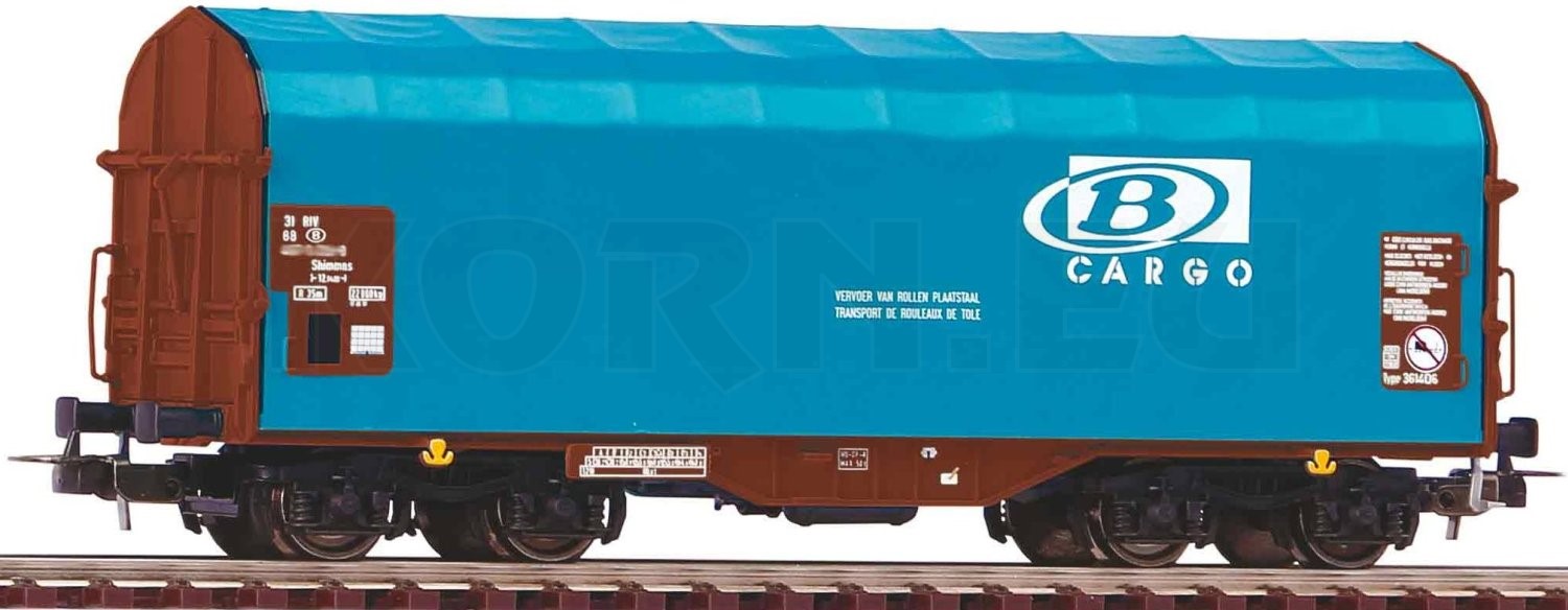 Piko 24621 H0-Schiebeplanenwagen, SNCB, Ep.VI