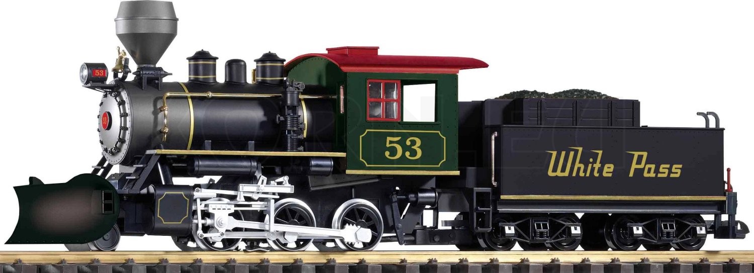 Piko 38260 G-US steam locomotive Mogul with Tender,...