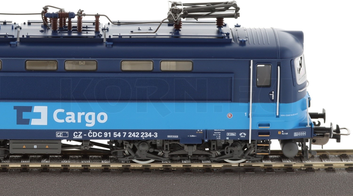 Piko 97405 H0-E-Lok Rh 242, CD-Cargo, Ep.VI, DC Sound
