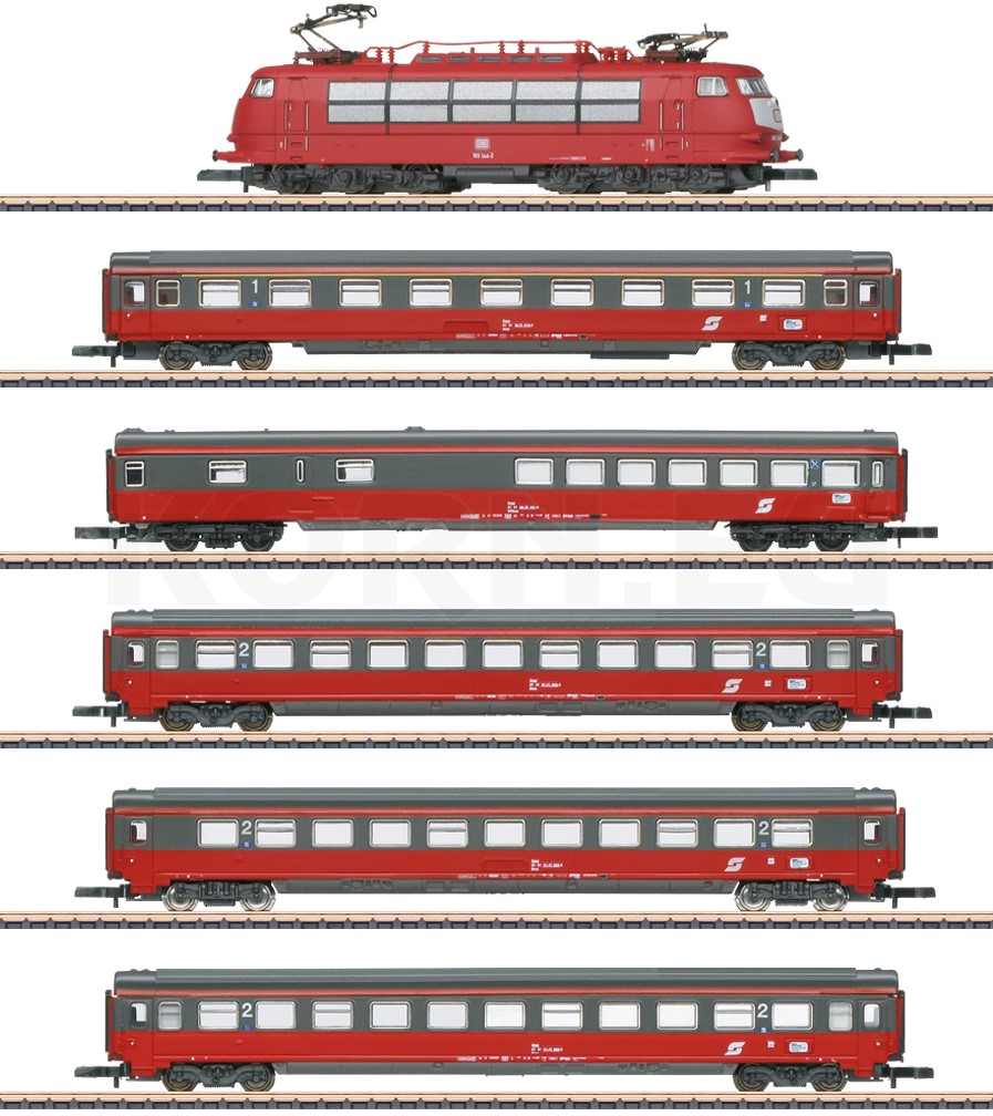 Märklin 81282 Z train set 'EC 64 Mozart', DBAG, Ep.V