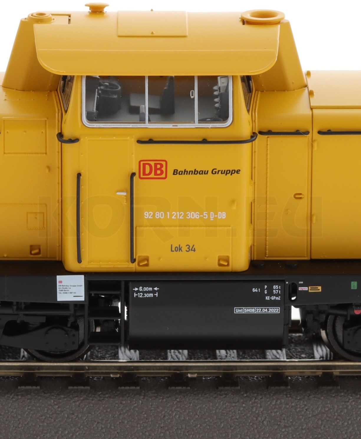 Piko 71323 Diesellok BR 212 "Bahnbau", Ep. VI