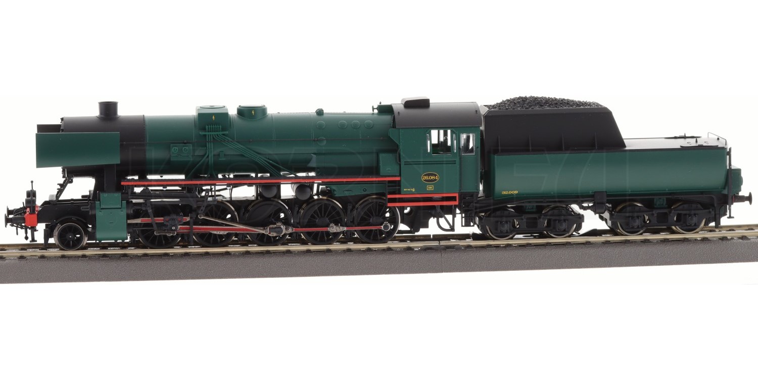 Roco 78044 H0 steam locomotive 26.084, SNCB, Ep.III,...