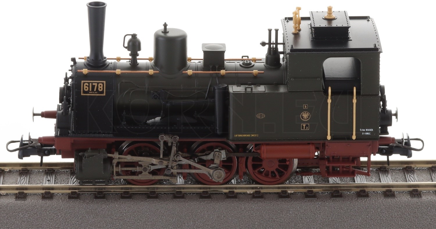 Roco 70035 H0 steam locomotive T3, KPEV, Ep.I