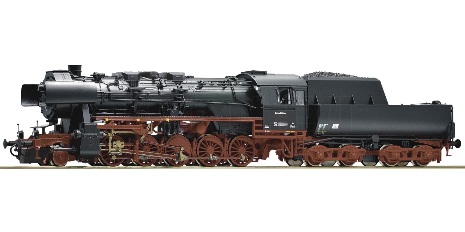 Roco 7110004 H0 Dampflok 52 8119-1, DR, Ep.IV, DC-Sound