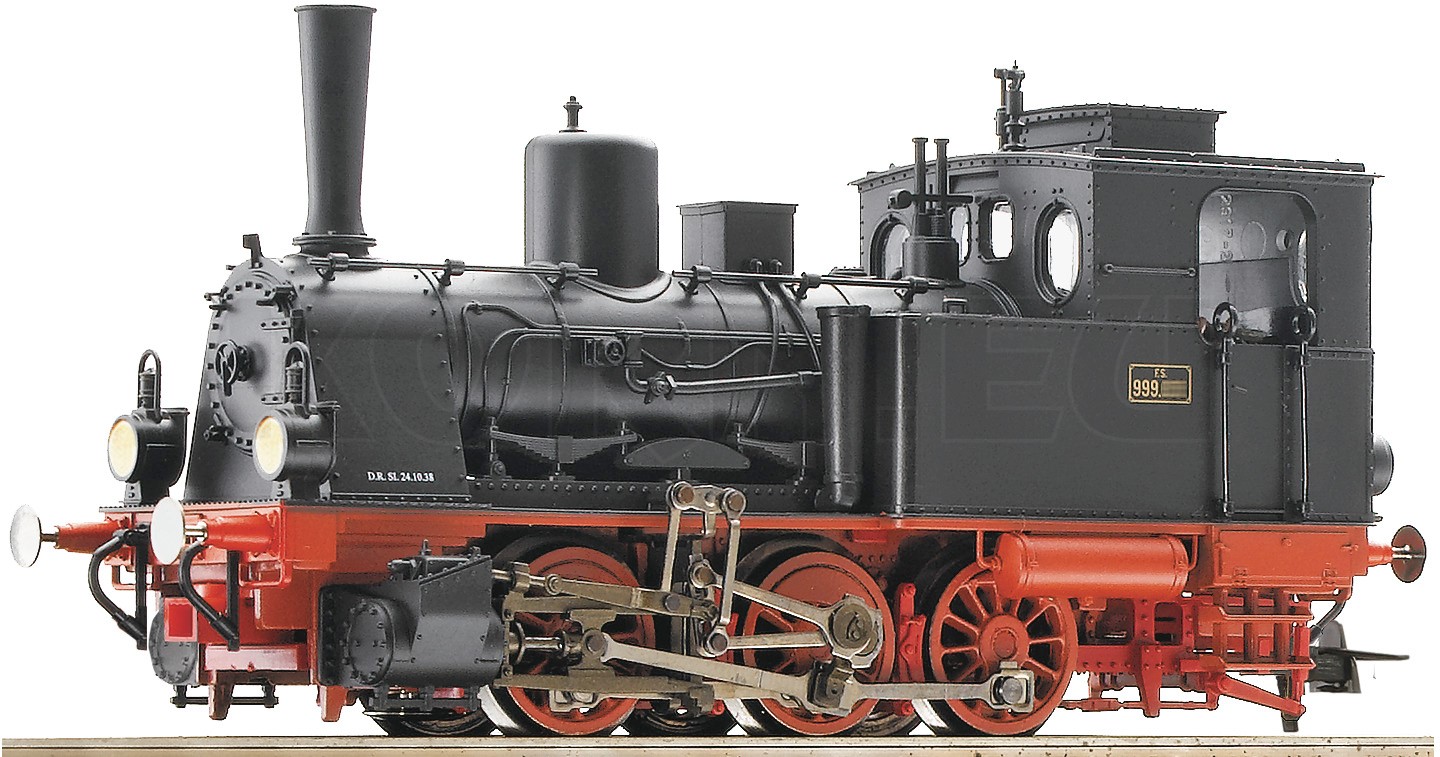 Roco 7100003 H0 steam locomotive Serie 999, FS, Ep.III