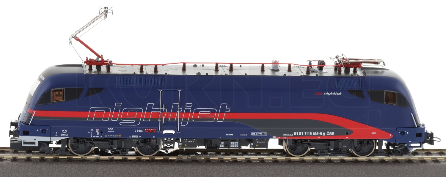 Roco 78496 H0 E-Lok 1116 195-9 'Nightjet', ÖBB,...