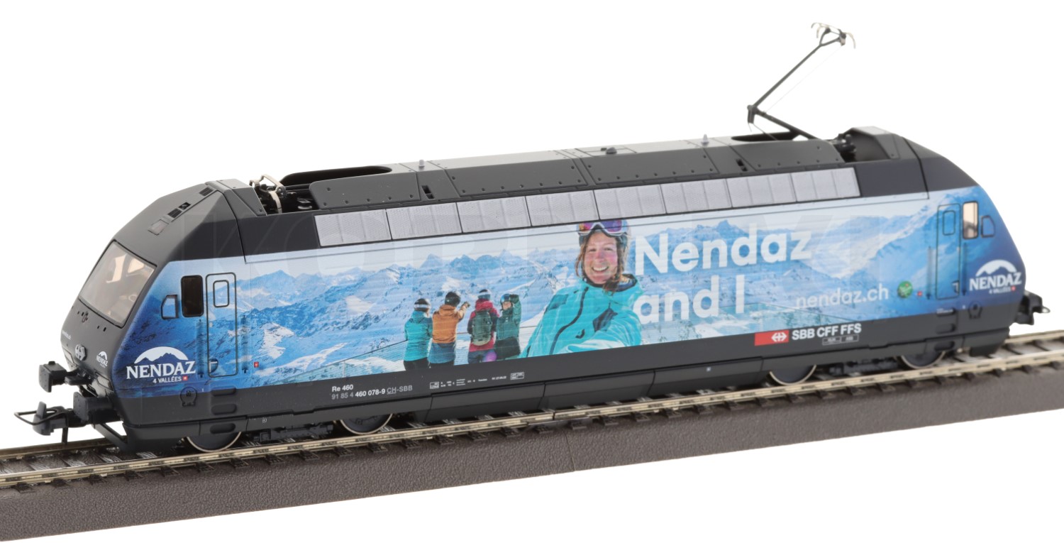 Roco 7510090 H0 E-Lok 460 078-9 'Nendaz', SBB,...