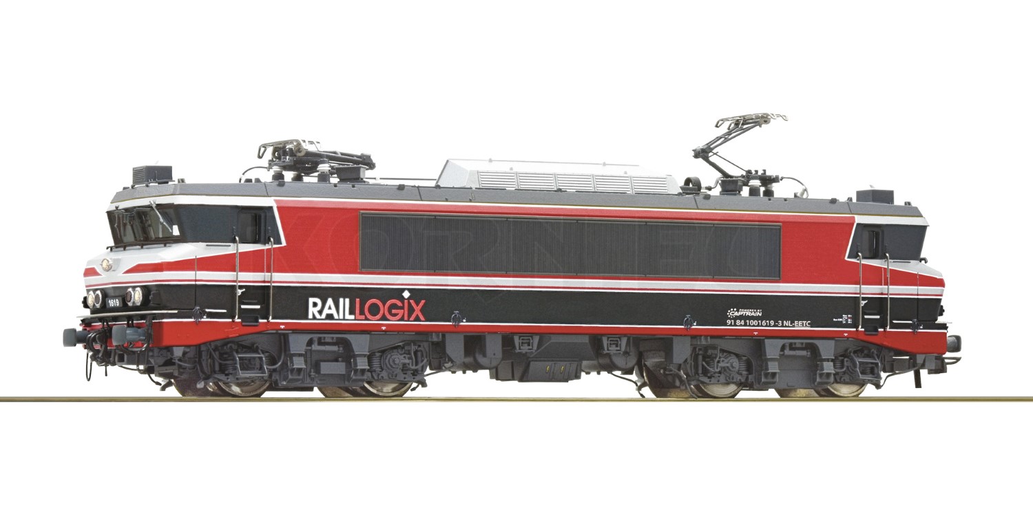 Roco 7520068 H0 electric locomotive 1619, Raillogix,...