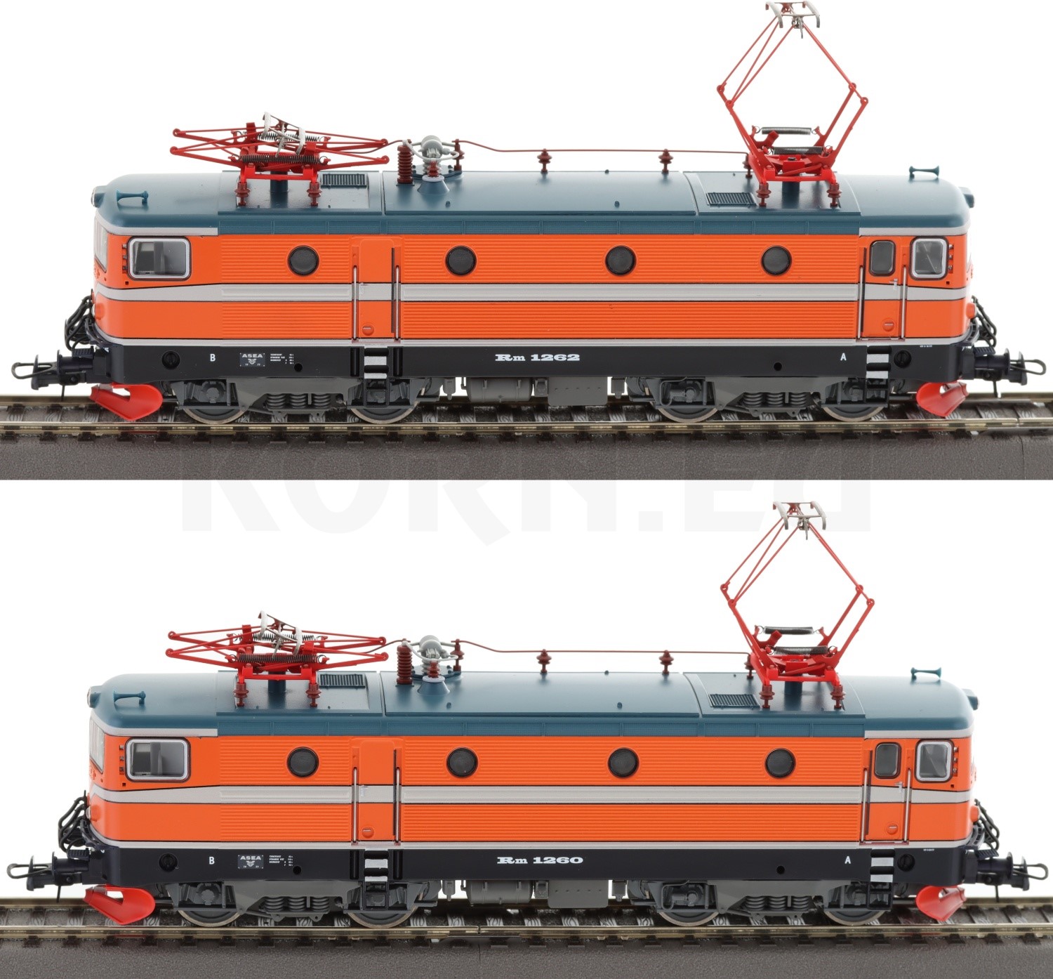 Roco 7520048 H0 2er Set electric locomotives Rm, SJ,...
