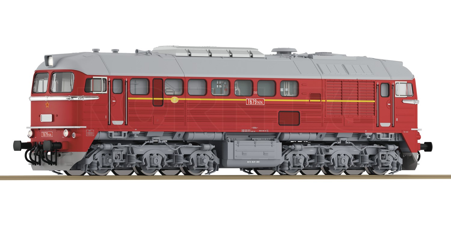 Roco 7300040 H0 Diesellok T679.1, CSD, Ep.IV