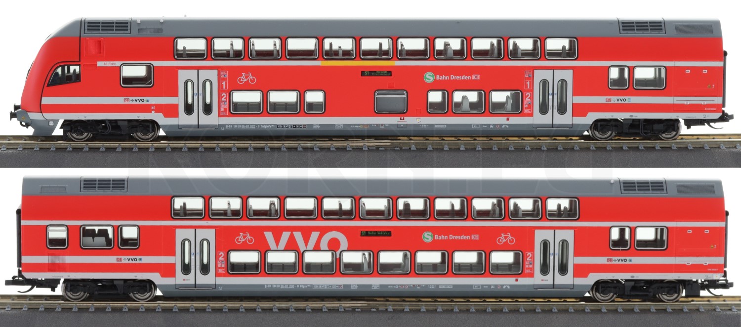 Tillig 01088 | Doppelstockwagen mit...