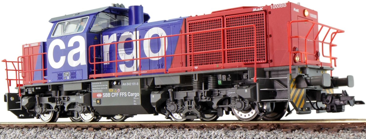 ESU 31381 H0 diesel locomotive G1000, Am 842 101-8,...