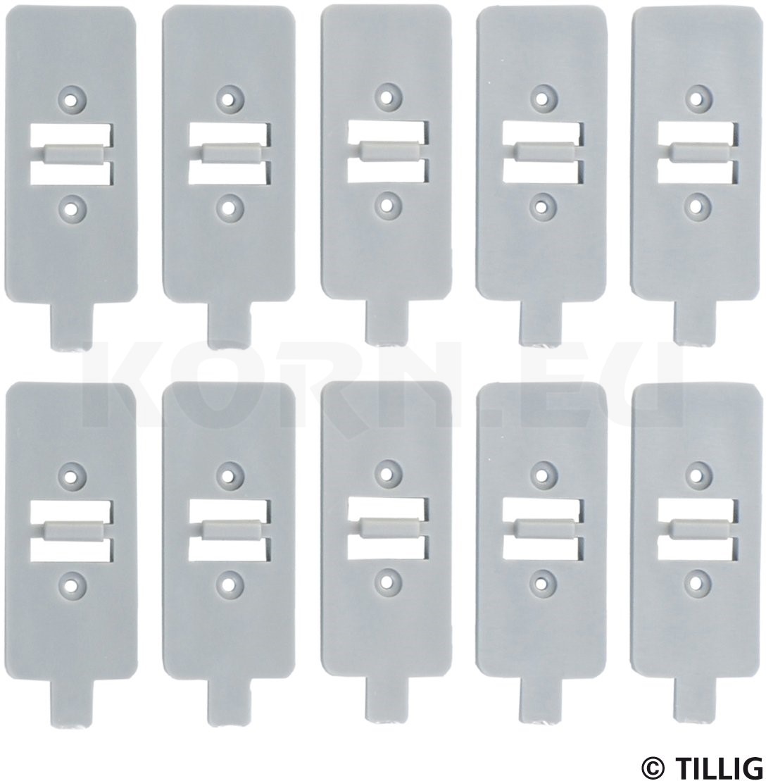 Tillig 87979 Halter Nachrüstung H0m Parallel (10 Stück)