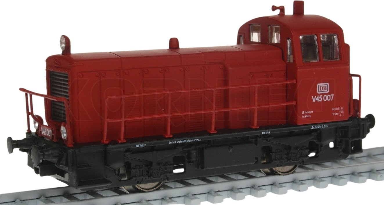 NPE NL 22846 H0 Diesellok V 45 007 Dummy, DB, Ep. III