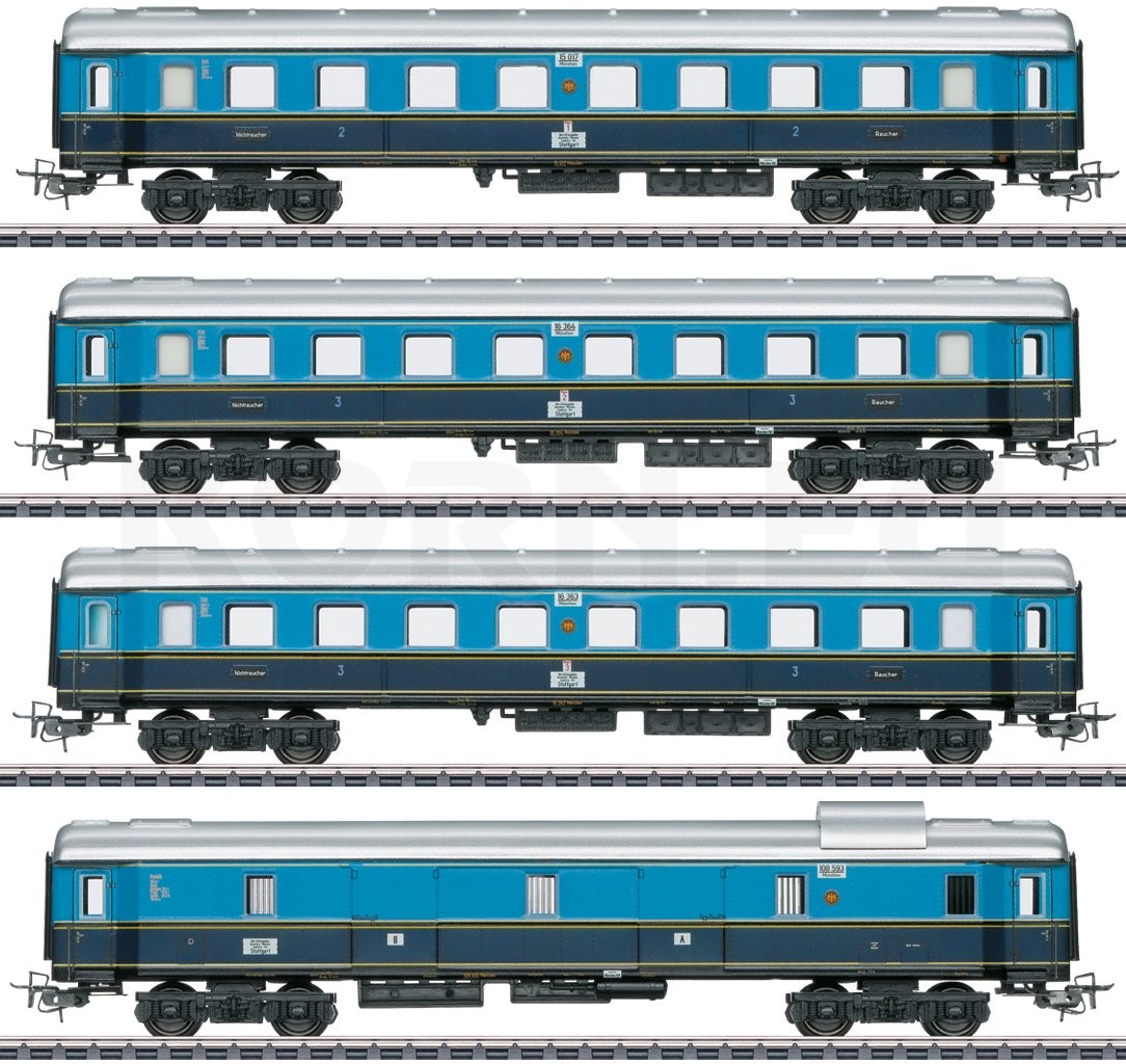 Märklin 40361 H0 4er Set Personenwagen... - Modellbahnshop