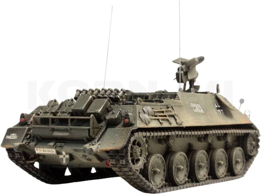 Artitec 6870025 H0 BRD Raketenjagdpanzer 2 Gelboliv...
