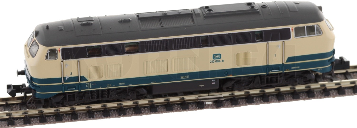Minitrix 16211 N diesel locomotive BR 210, DB, Ep. IV,...