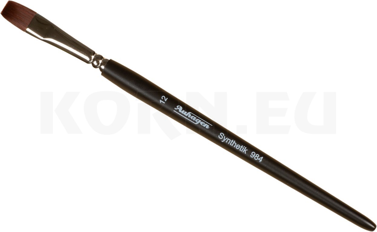 Auhagen 78235 Modellbaupinsel Synthetik, Gussow flach...