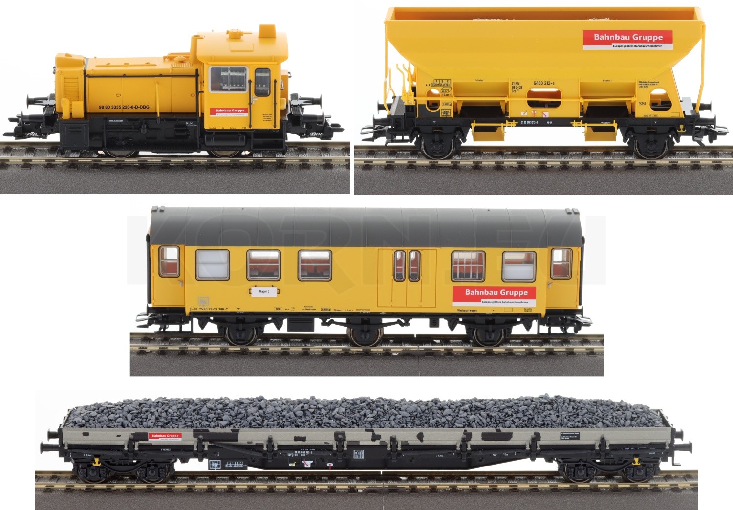 Märklin 26621 H0 train pack "Bahnbau Gruppe",...