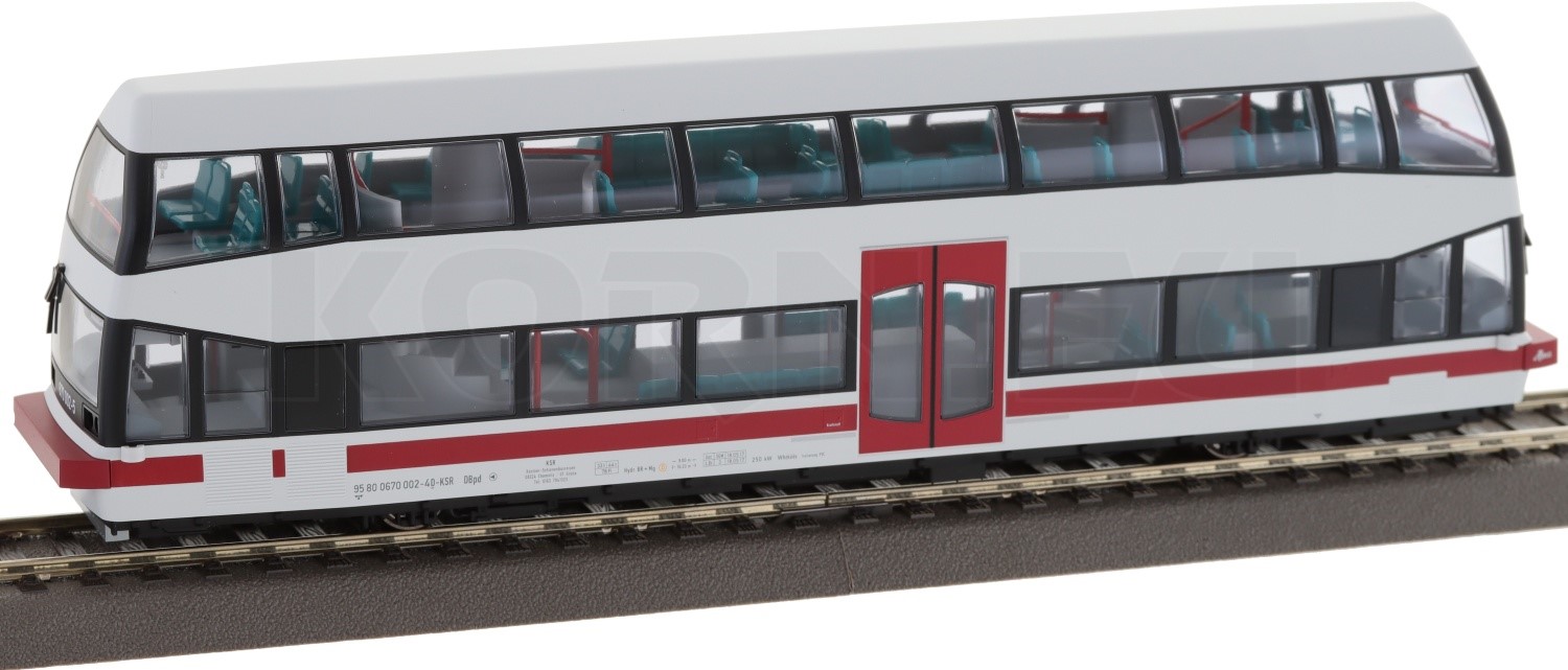Kres 67020AC H0 BR 670 Doppelst.rail bus, 670 002-5...