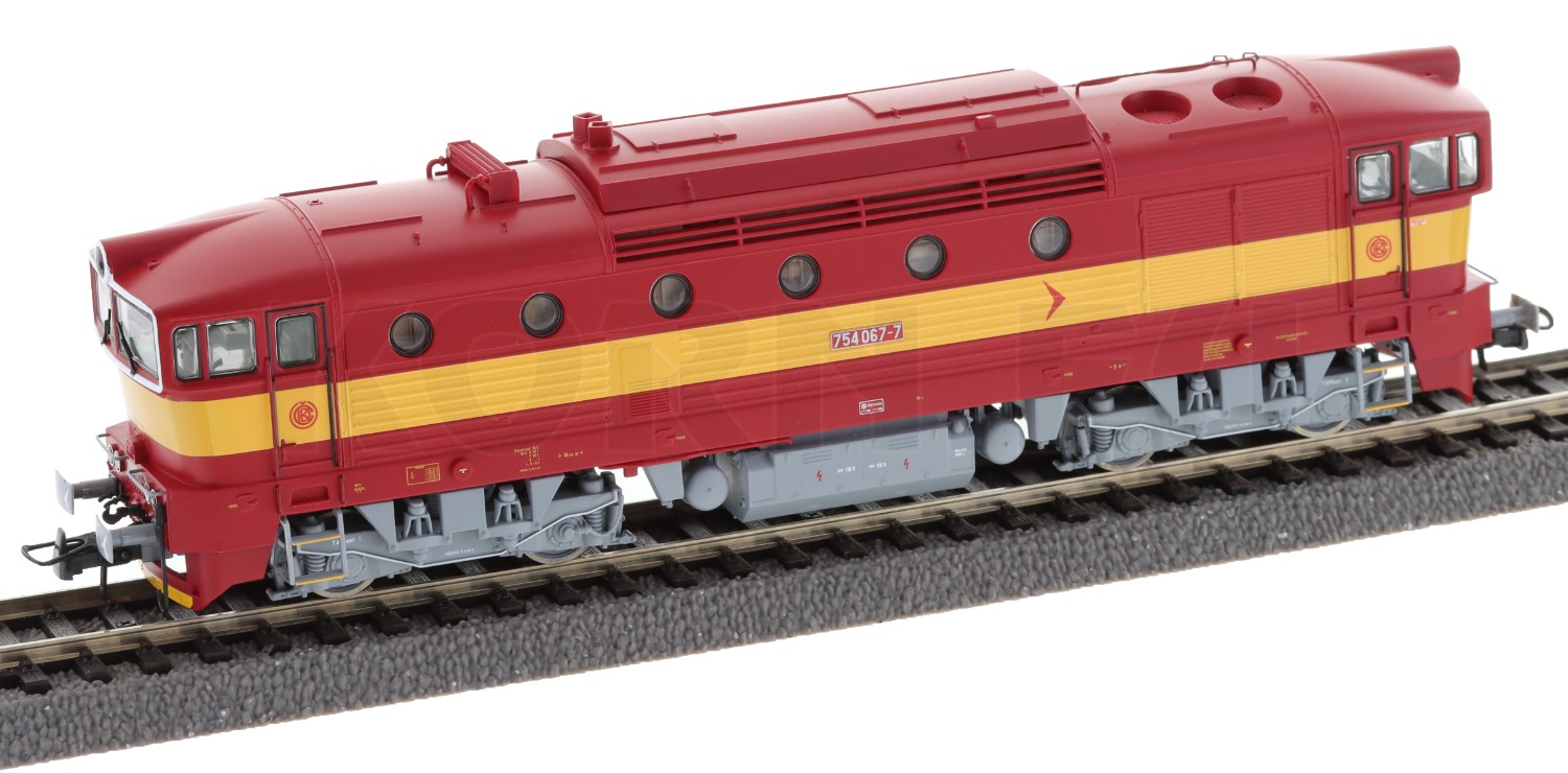 Roco 7310055 H0 diesel locomotive 754 067-7, CSD,...