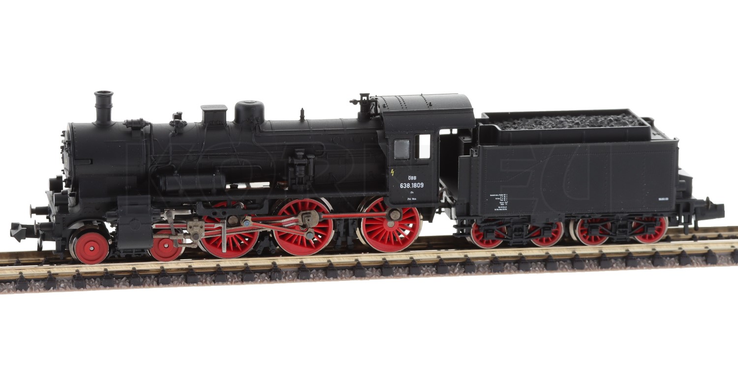 Fleischmann 7160021 N steam locomotive 638.1809, ÖBB, Ep. III